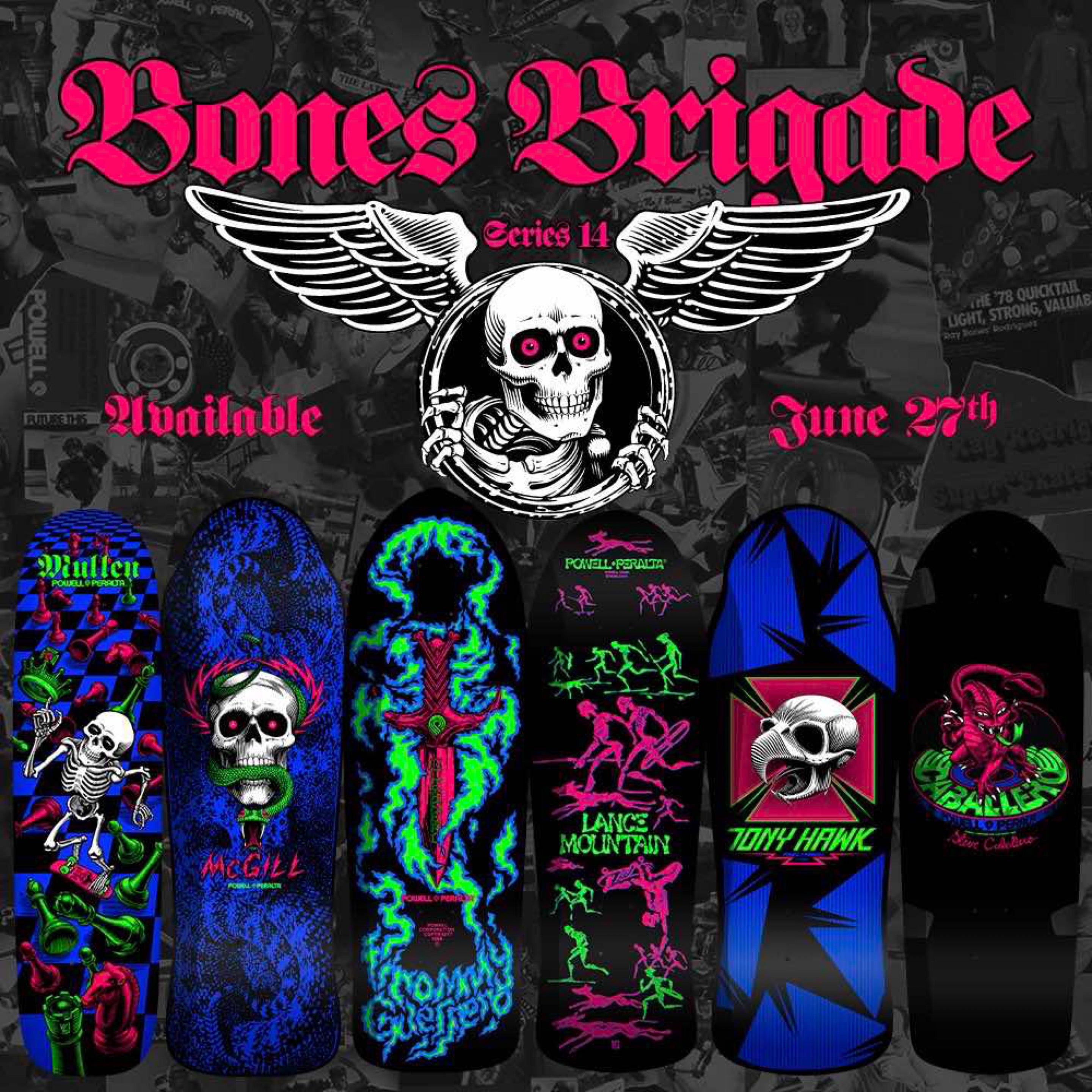 Bones Brigade Series 14 - Blacklight Edition - Complete set of the ...