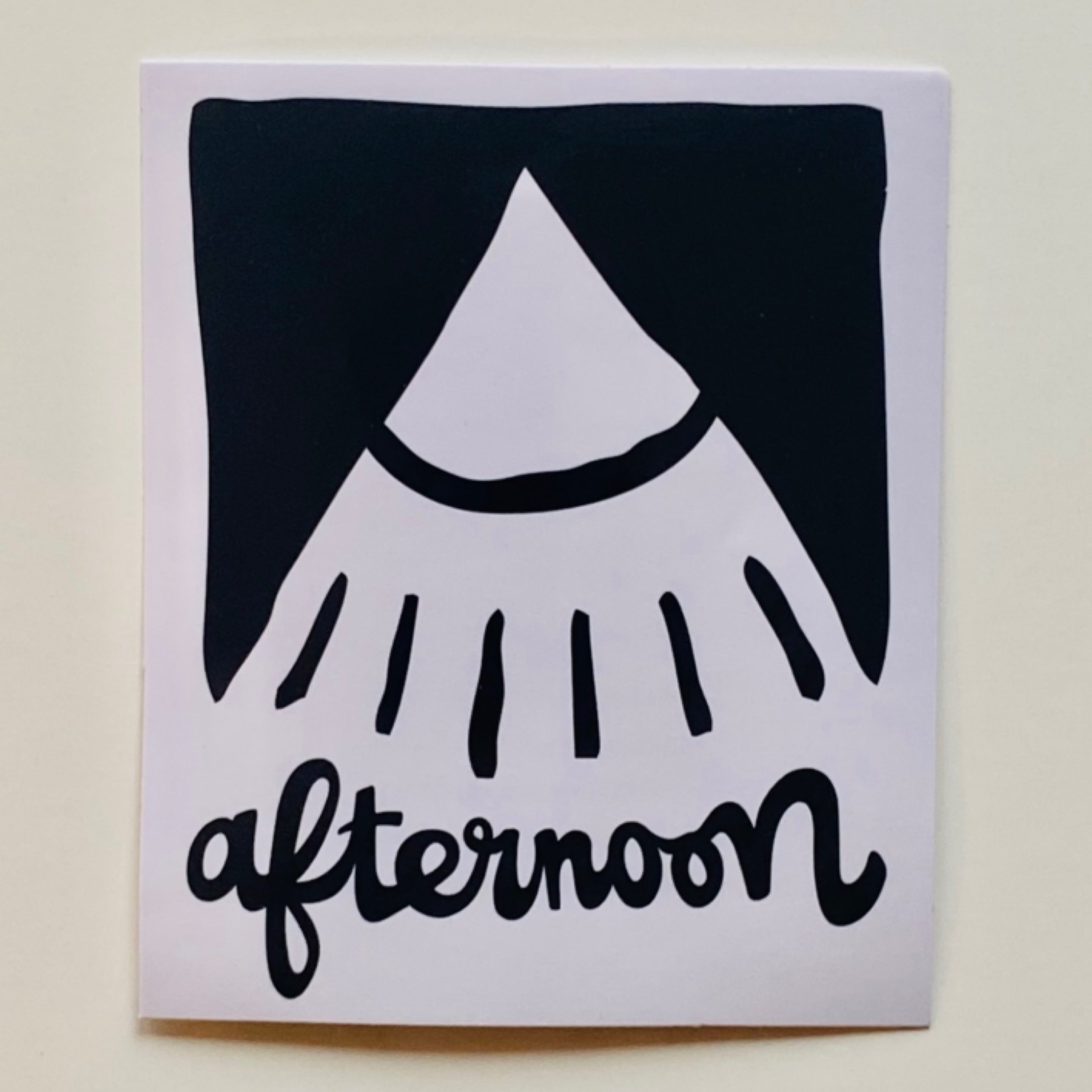 Sticker - Afternoon High Noon - 3” | Havoc Skate Shop